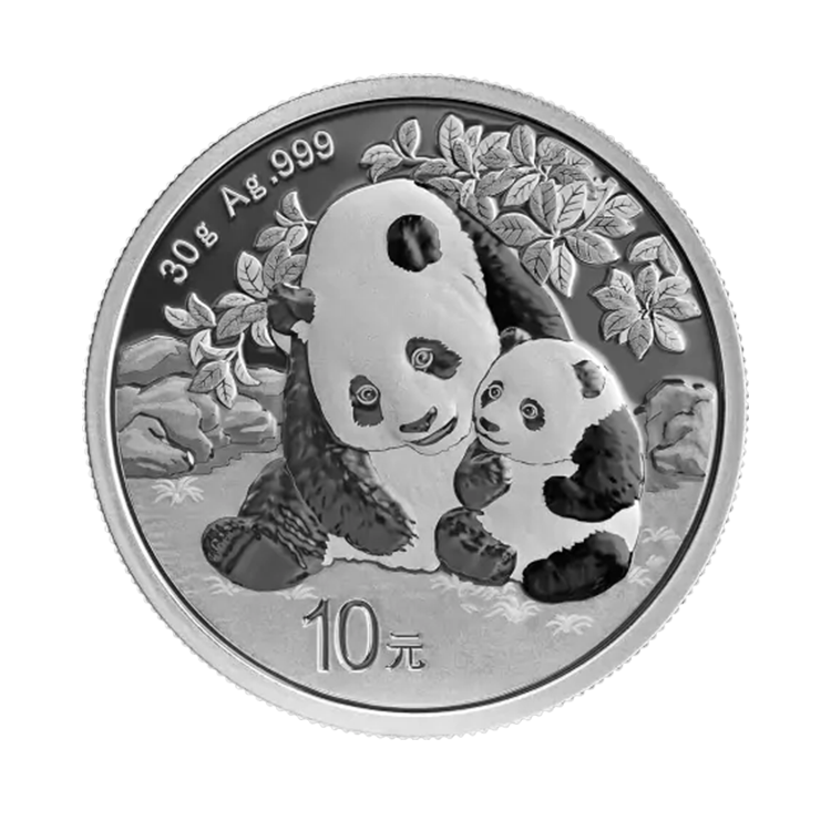 Buy 30g China Panda Silver Coin 2024 | .999 Fine Silver | Indigo ...