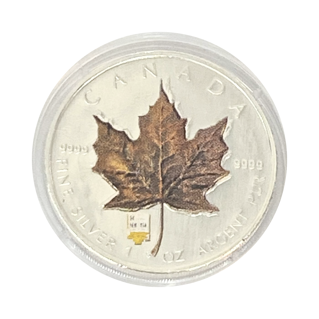 1 Oz Colorized Maple Leaf Silver Coin (Various Years)