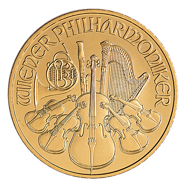 1 Oz Austrian Philharmonic Gold Coin 2015