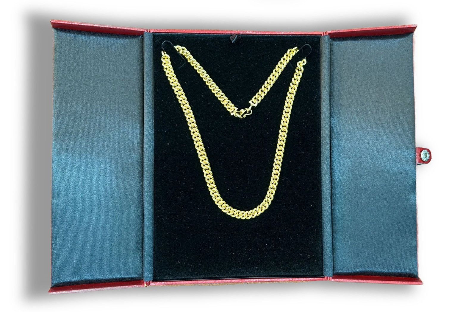 Gold Classic ‘O’Link Chain Necklace, 24K, 999%, 1.5mm, 65cm, 101.4 gram