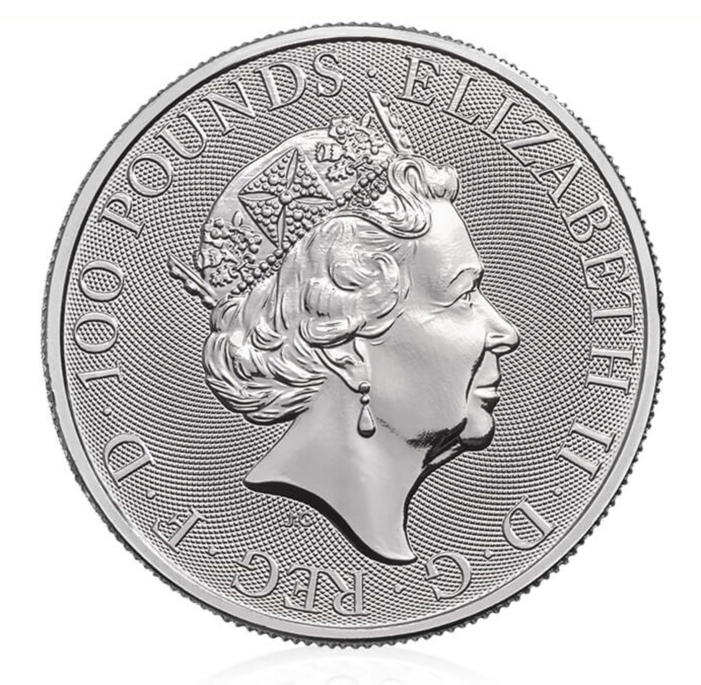 1 Oz Queen's Beast Griffin Platinum Coin 2018