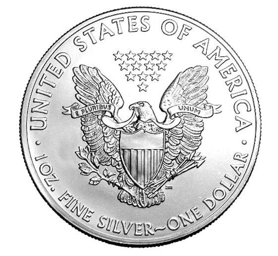 1 oz USA Eagle .999% Fine Silver Coin 2020