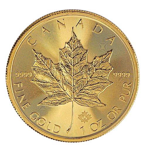 1 Toz Canadian Gold Maple Year 2024