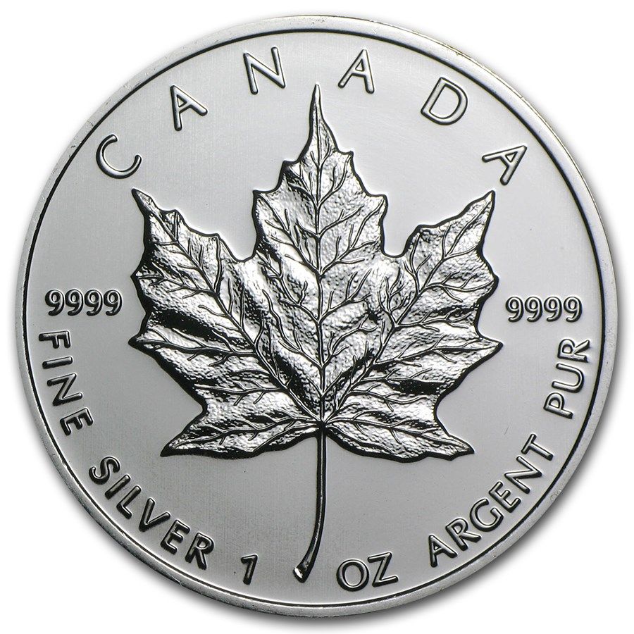 Buy 1oz Silver Maple Leaf 2019 | IPM Bullion